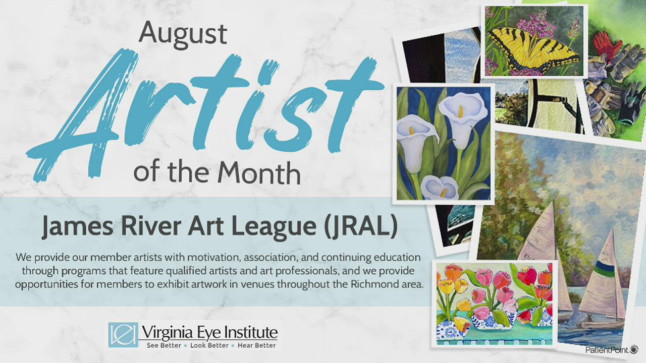 August Artist of the Month - JRAL - Virginia Eye Institute